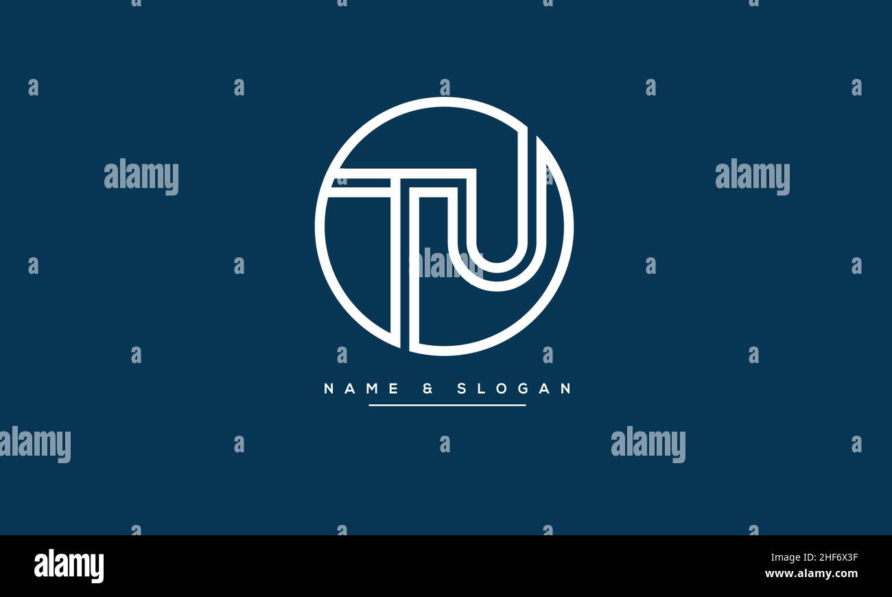 TU, UT Abstract Letters Logo monogram Stock Vector Image & Art - Alamy
