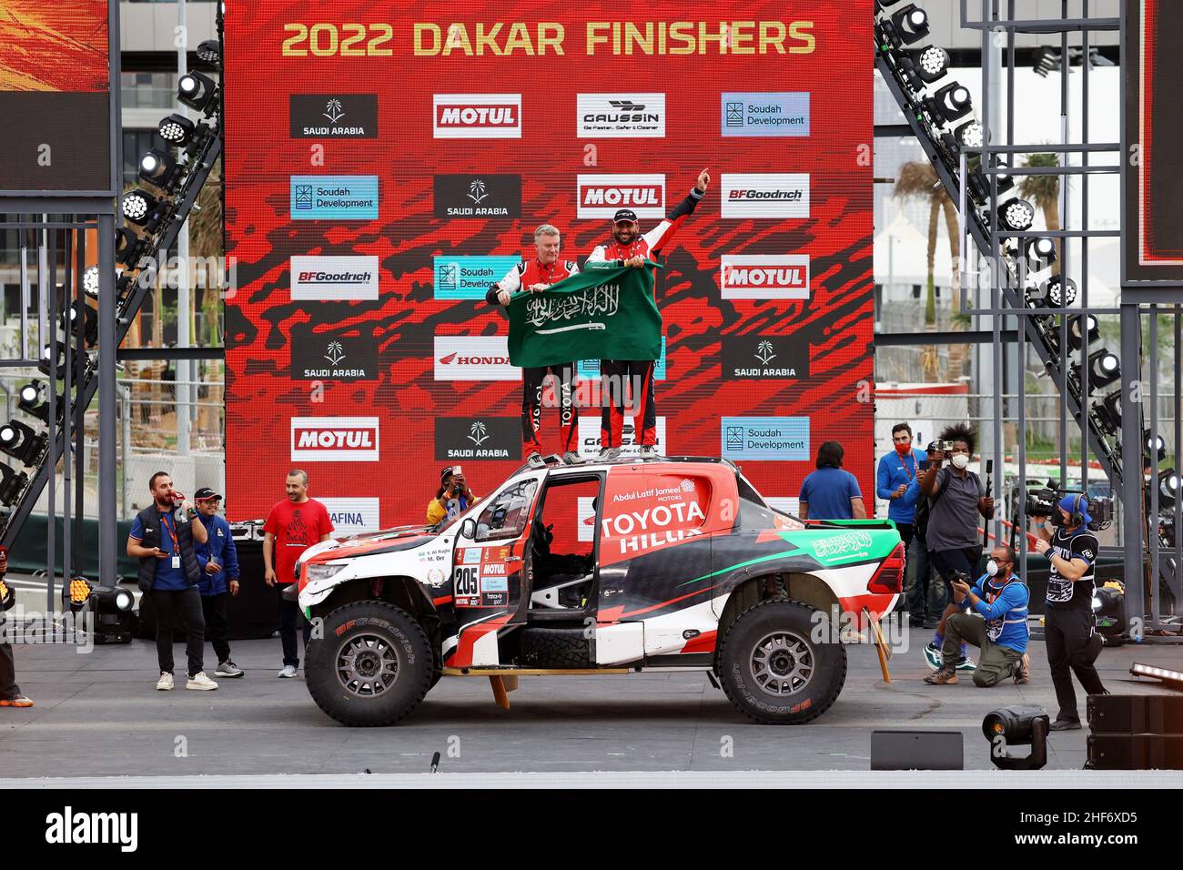 205 Al Rajhi Yazeed (sau), Orr Michael (gbr), Overdrive Toyota, Toyota ...