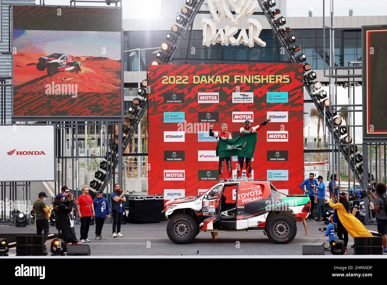 205 Al Rajhi Yazeed (sau), Orr Michael (gbr), Overdrive Toyota, Toyota ...