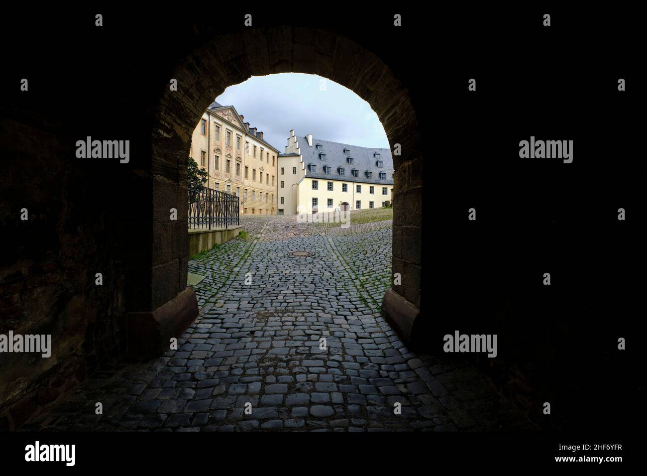 Altenburger Residenzschloss in the Skatstadt Altenburg, Thuringia ...