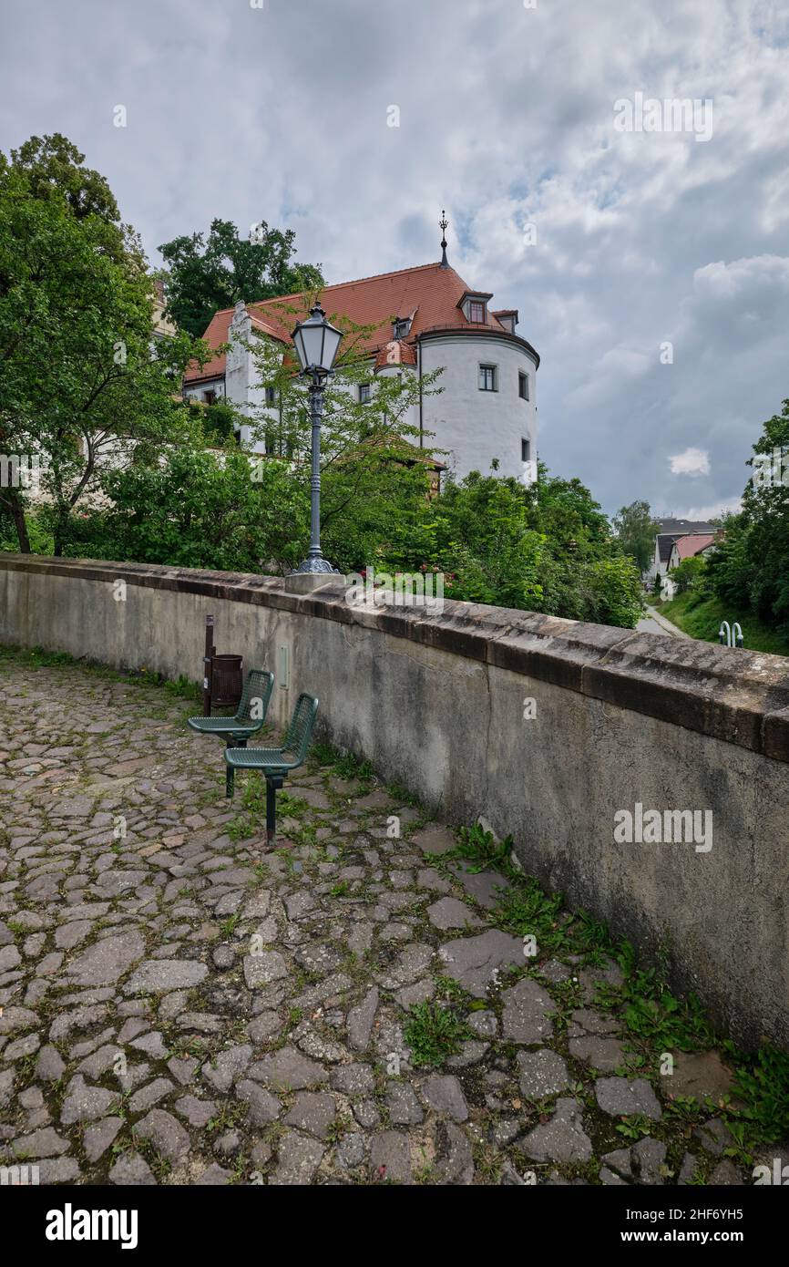 Altenburger Residenzschloss in the Skatstadt Altenburg, Thuringia ...