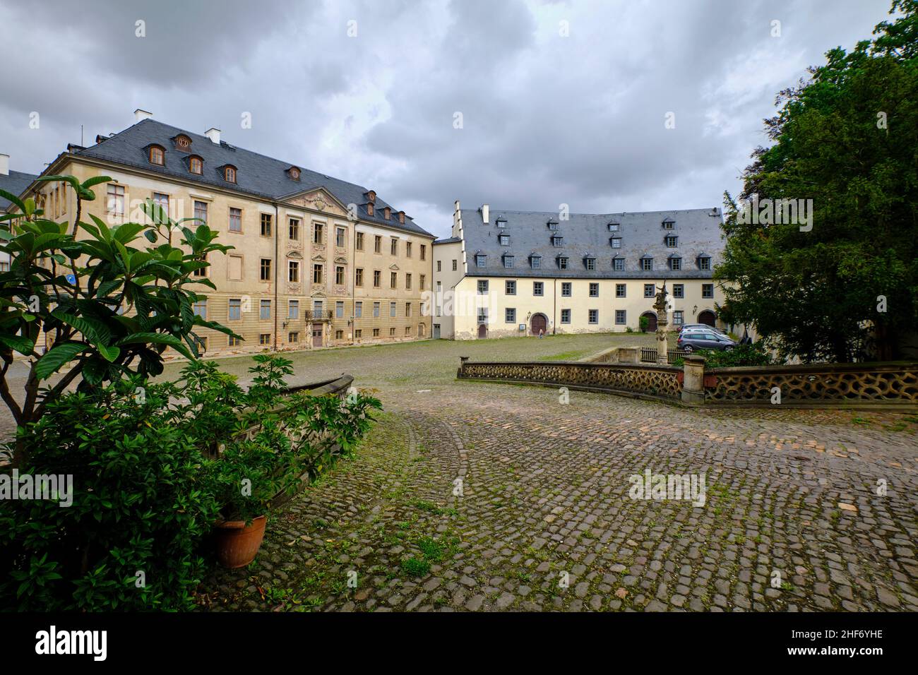 Altenburger Residenzschloss in the Skatstadt Altenburg, Thuringia ...