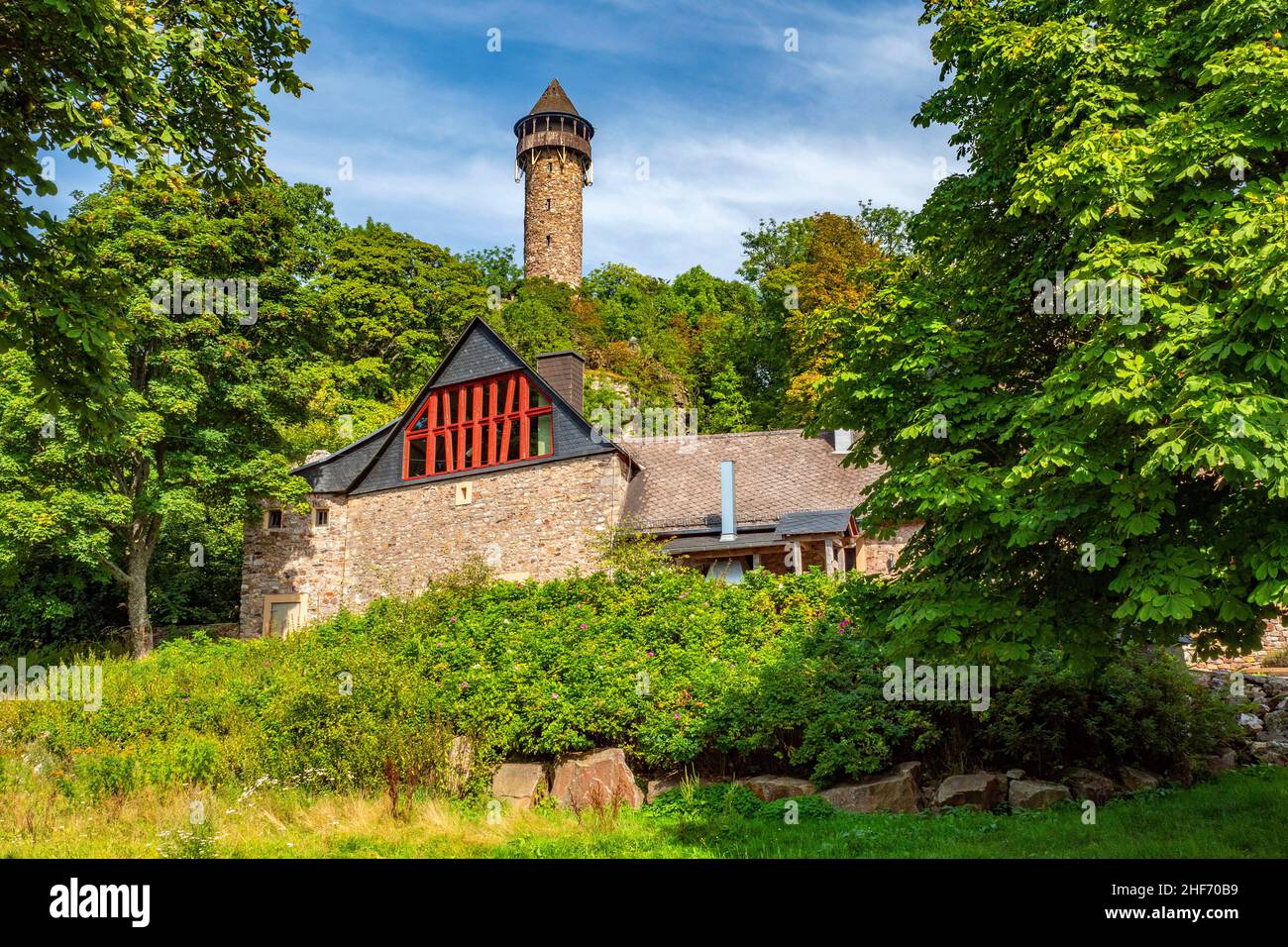Wildenburg castle and hotel near kempfeld on the deutsche ...
