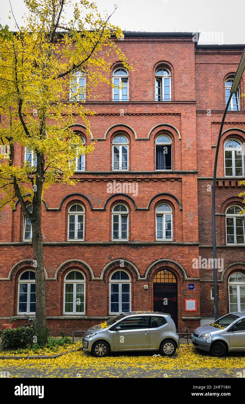 Former police prison Hütten, house, Neustadt, Hamburg, Germany, Helmuth ...
