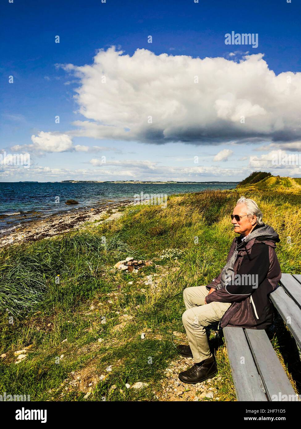 Fyn people beach hi-res stock photography and images - Alamy