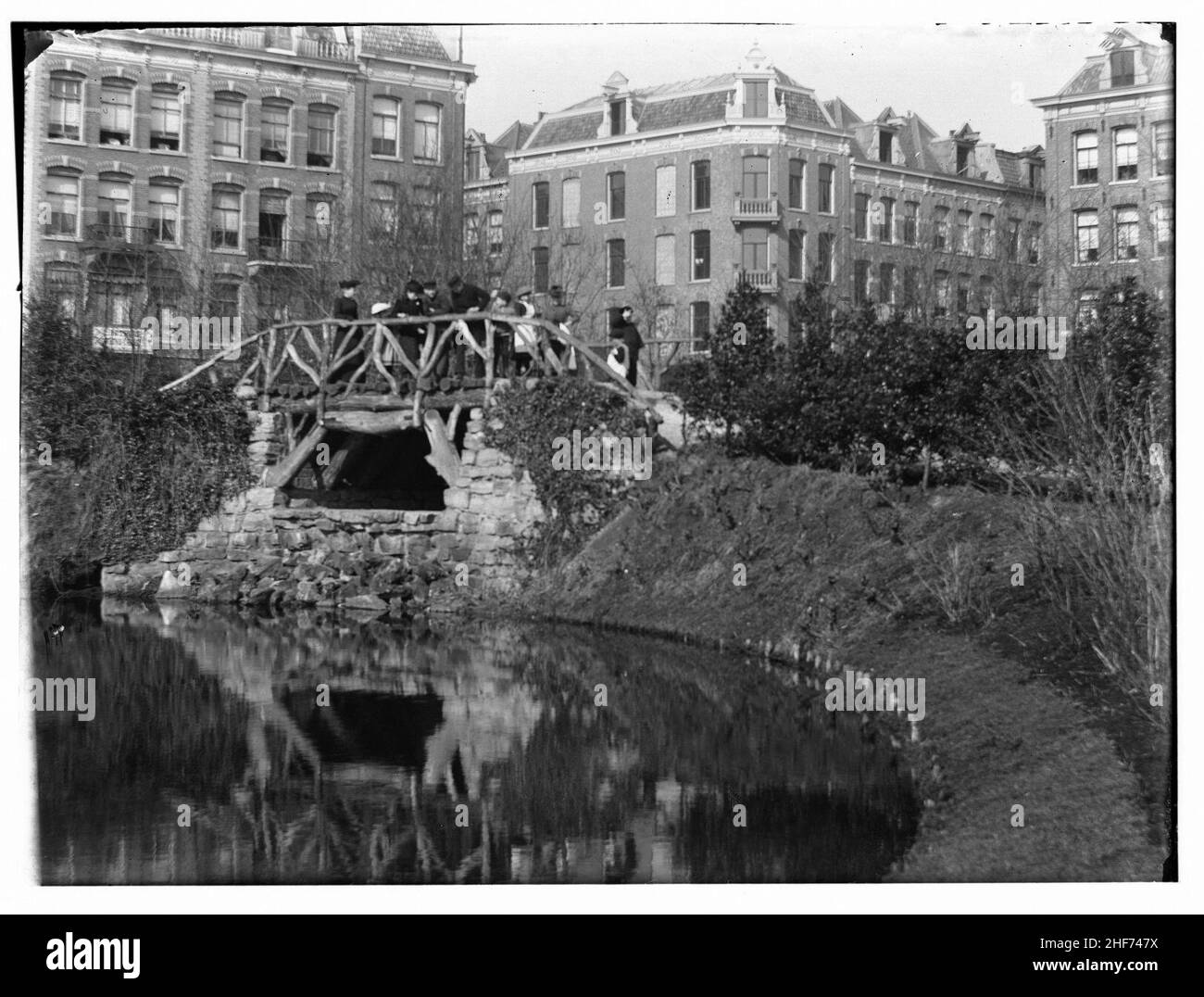 Sarphatipark, foto 1 Jacob Olie (max res Stock Photo - Alamy