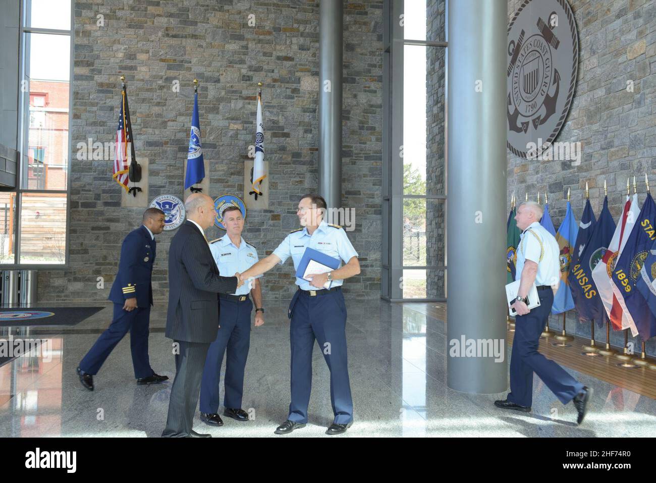 Secretary Johnson meets with USCG Headquarters Employees (26005660016 ...