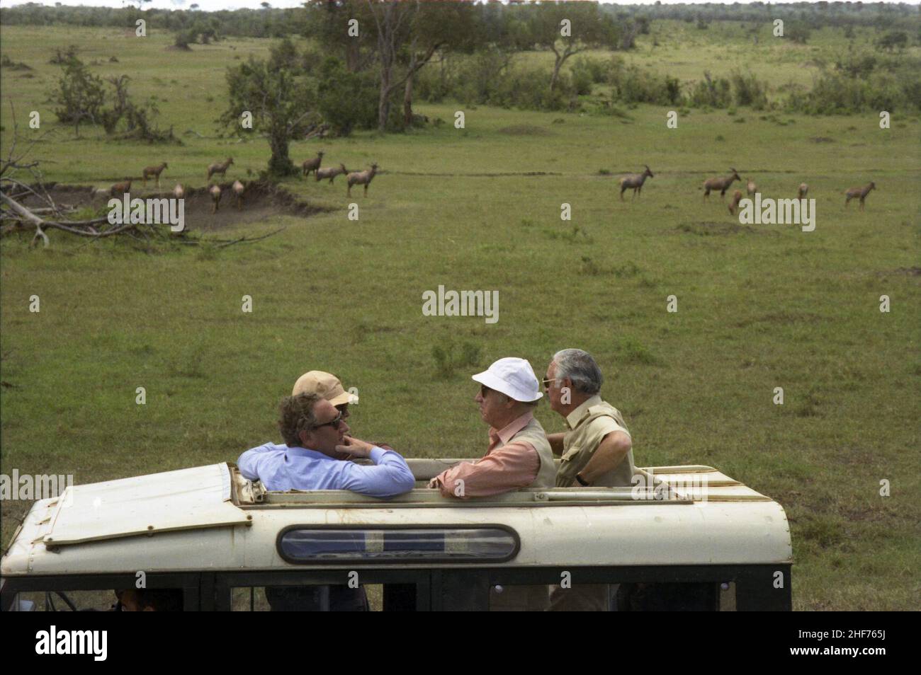 Secretary of State Henry Kissinger, Senator Jacob Javits, and Senator ...