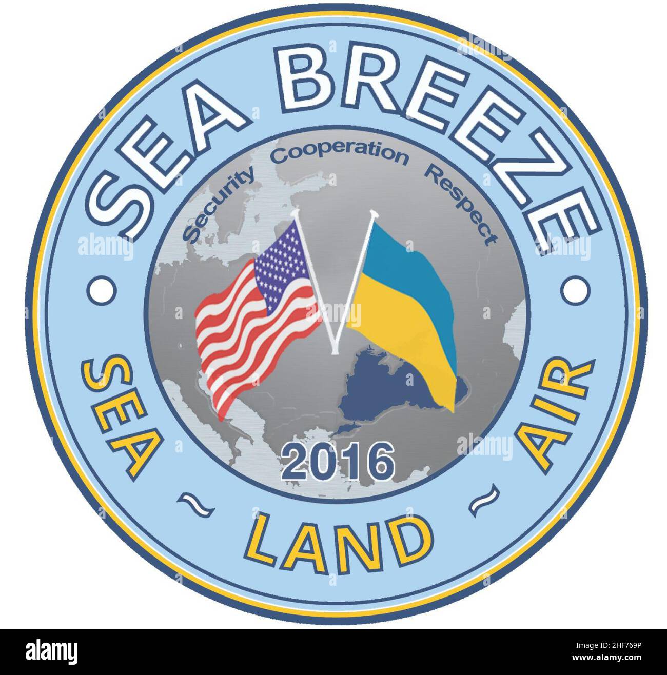 Sea Breeze 2016 Logo (28104574300 Stock Photo - Alamy