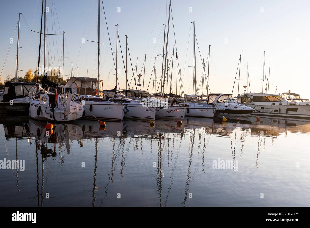The land of the great masurian lakes niegocin lake hi-res stock ...