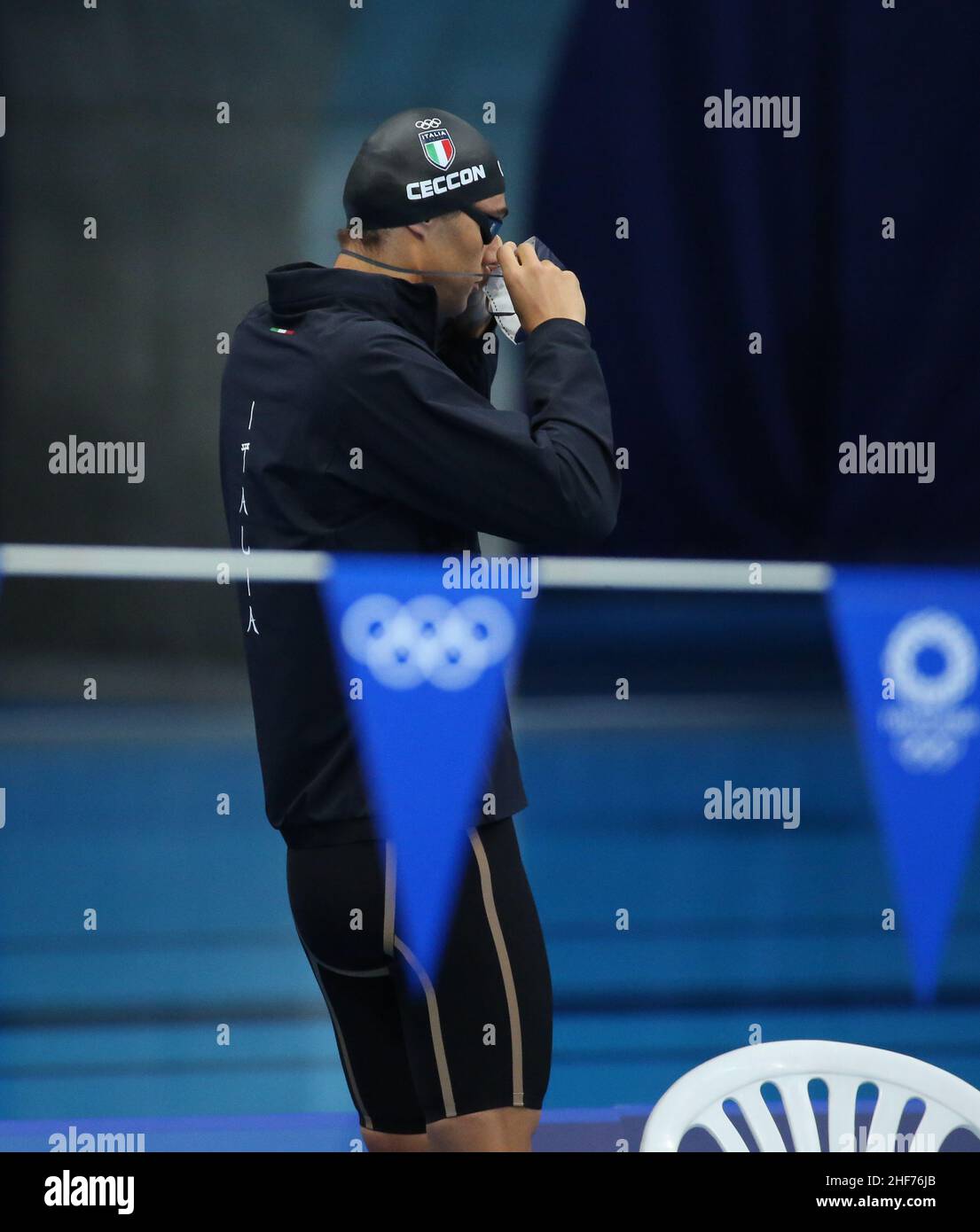 JULY 26th, 2021 - TOKYO, JAPAN: Thomas Ceccon of Italy in action during ...