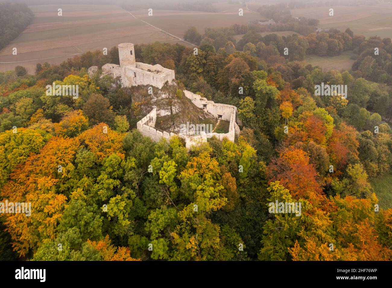 Europe, Poland, Silesia, Krakow-Czestochowa Upland / Polish Jurassic ...