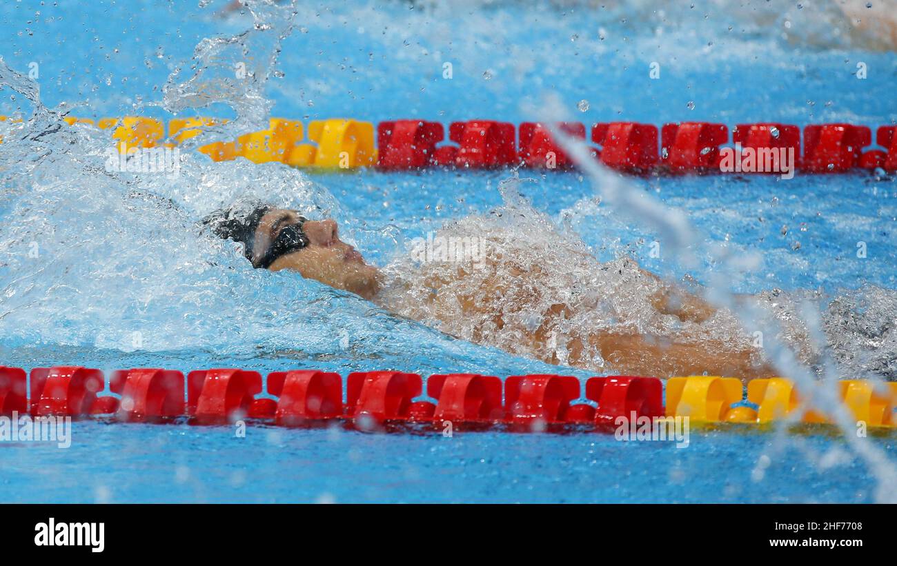 JULY 26th, 2021 - TOKYO, JAPAN: Thomas Ceccon of Italy in action during ...
