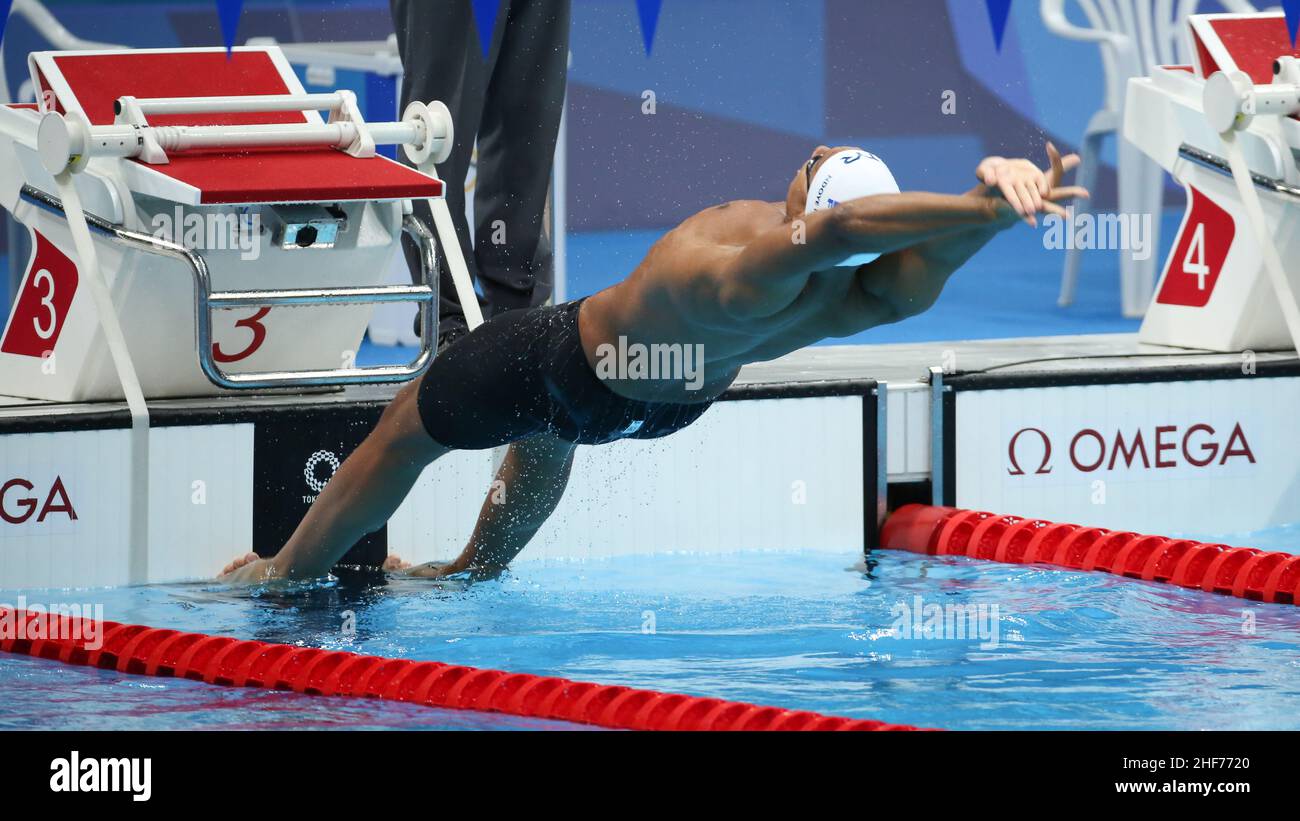JULY 26th, 2021 - TOKYO, JAPAN: Yohann Ndoye Brouard in action during ...