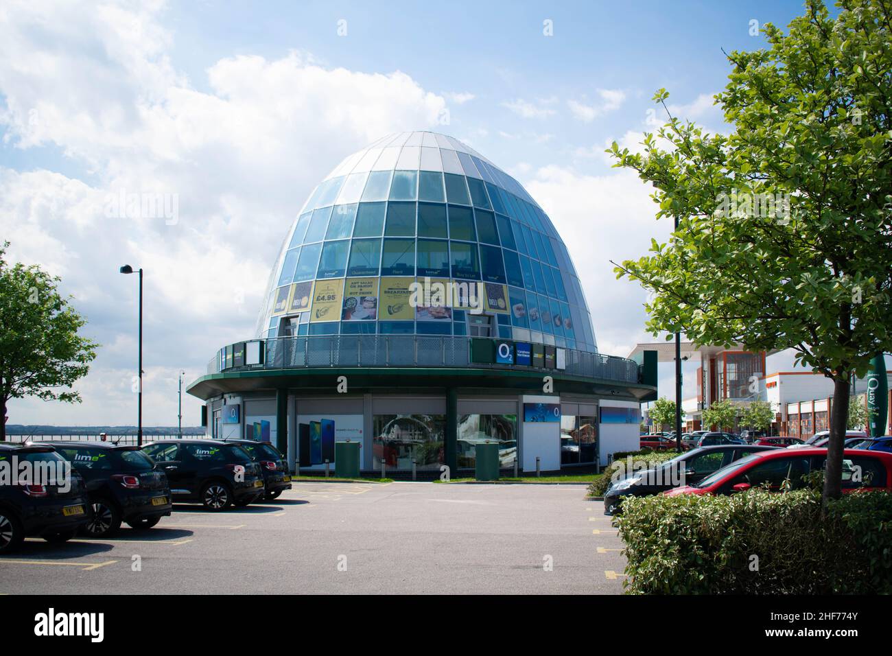 The Pod, St Andrews Quay Retail Park, houses the o2 business, lime ...