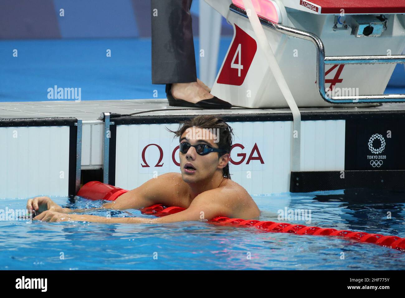 JULY 26th, 2021 - TOKYO, JAPAN: Thomas Ceccon of Italy in action during ...
