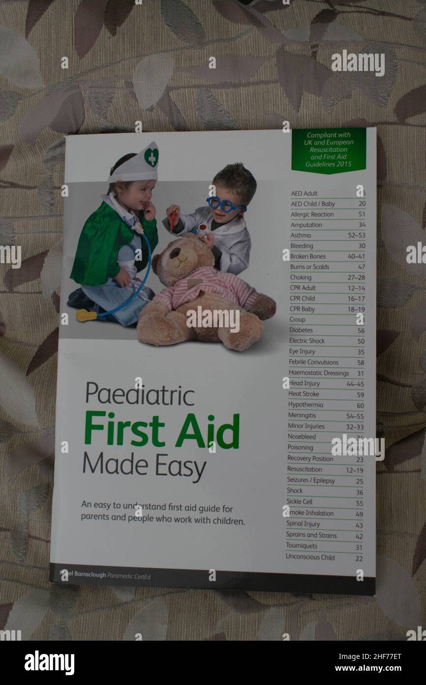 First aid life saving training Paediatric manual made easy for students ...