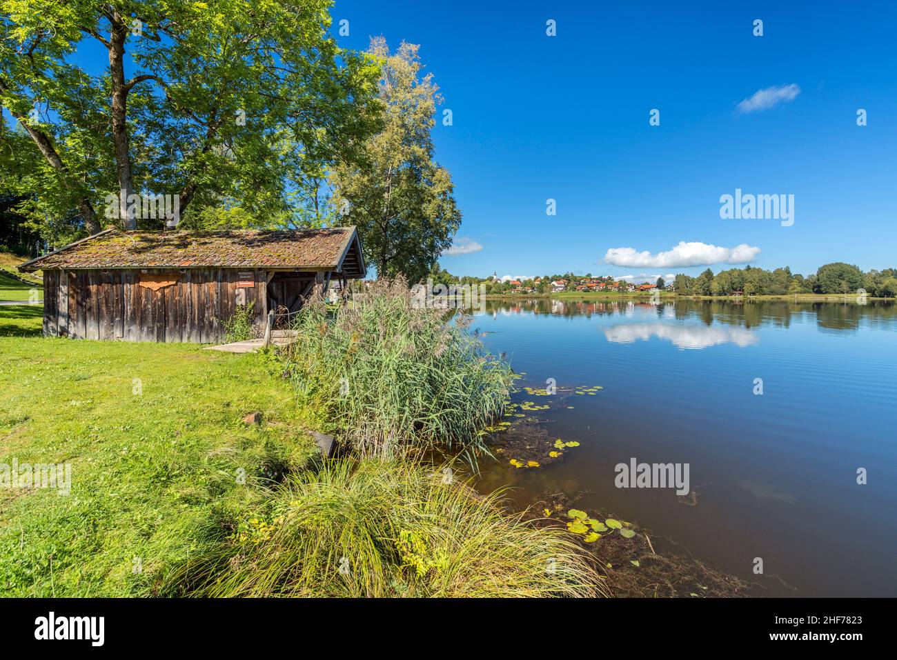 Hut at soier see in bad bayersoien hi-res stock photography and images ...