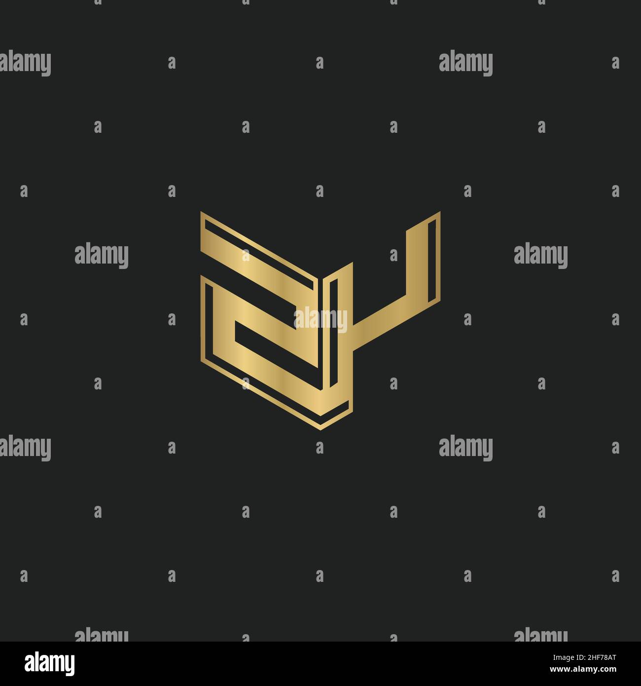 Alphabet Initials logo ZY, YZ, Z and Y Stock Vector Image & Art - Alamy