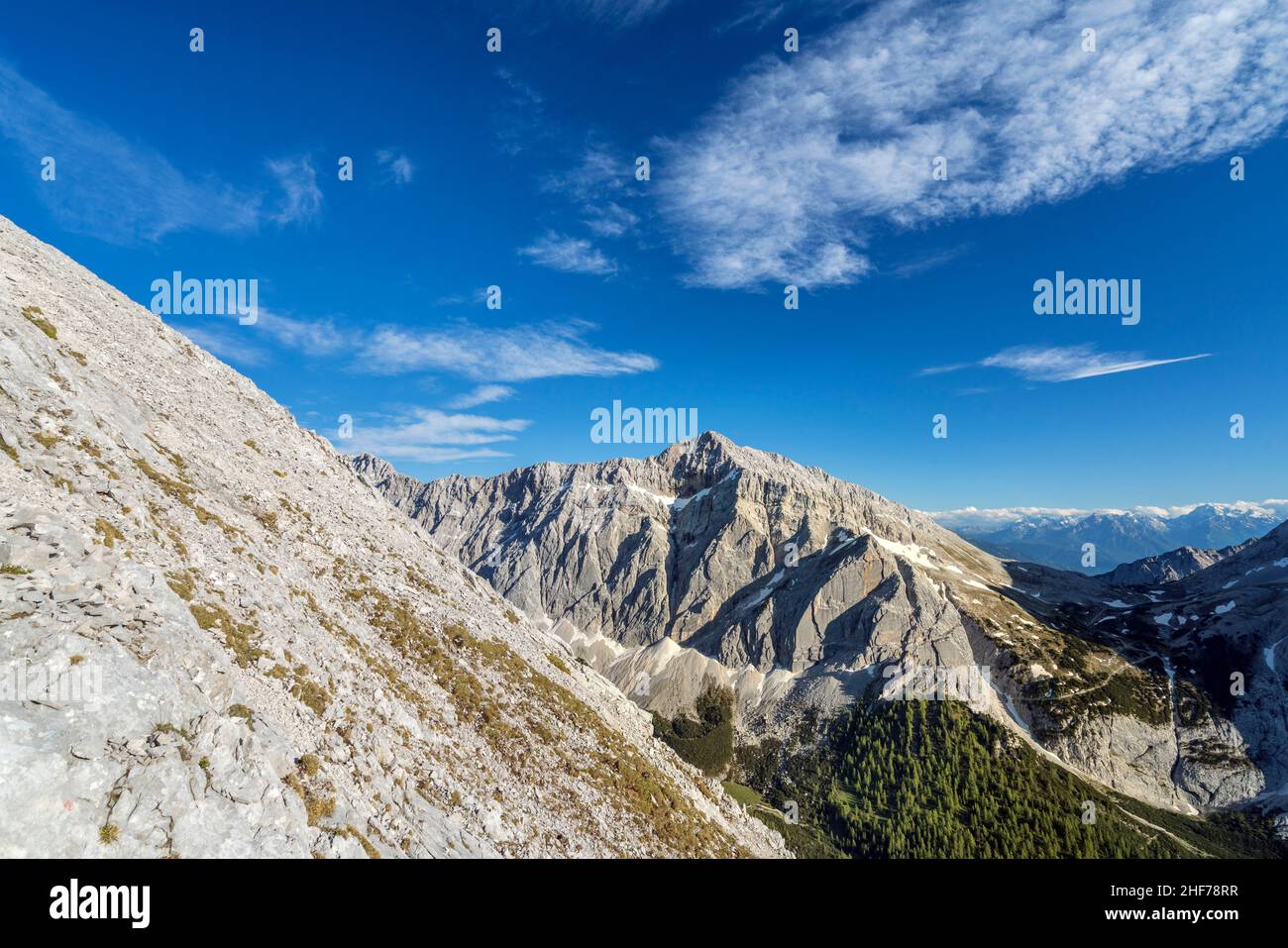 321 m to speckkarspitze 2 hi-res stock photography and images - Alamy