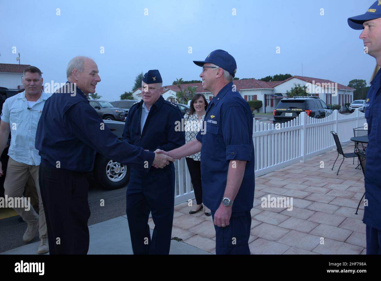 Secretary Kelly Meets with USCG Sector San Diego Personnel (32764431422 ...