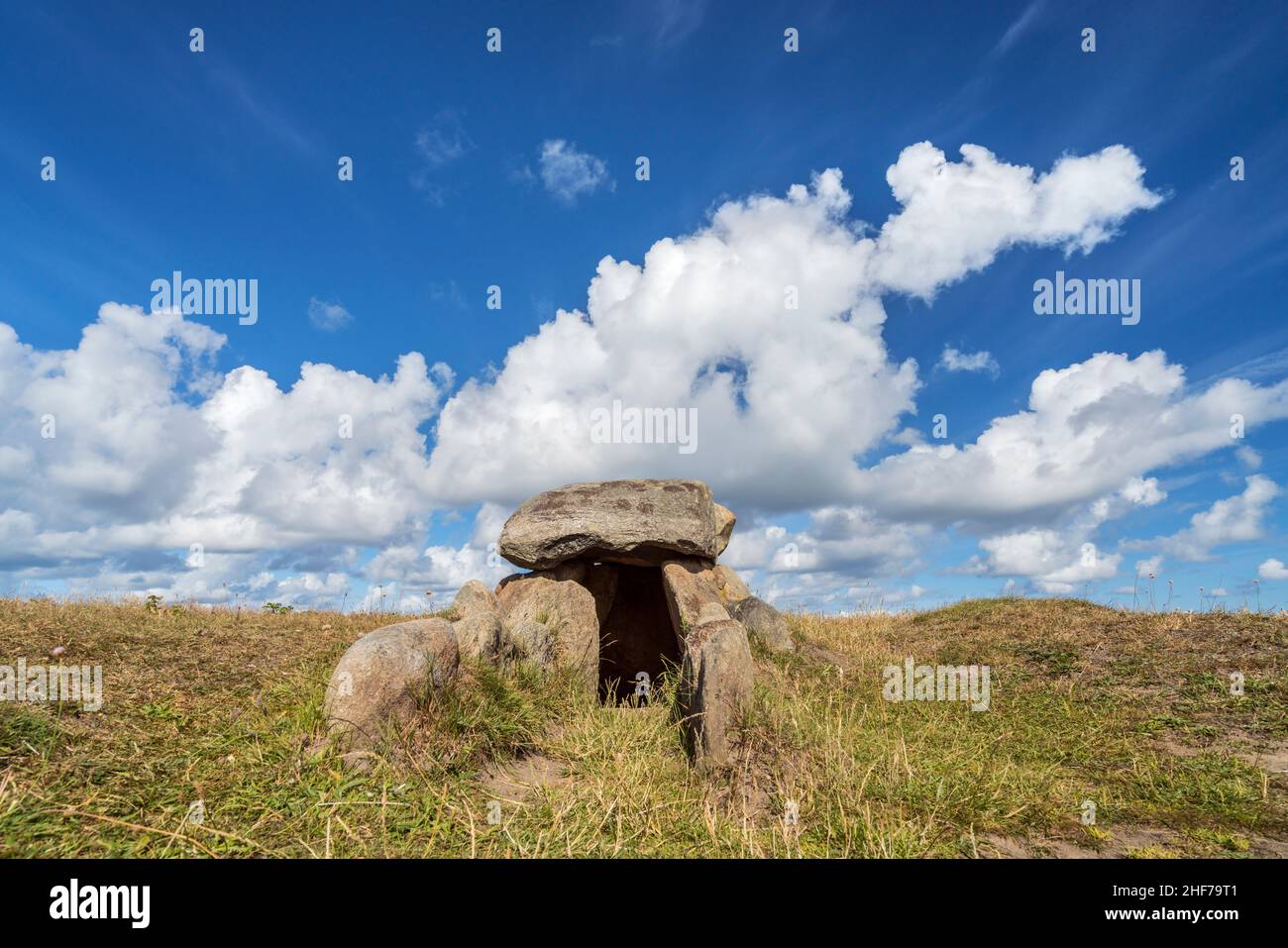 Dolmen of Kampen, Sylt Island, Schleswig-Holstein, Germany Stock Photo ...