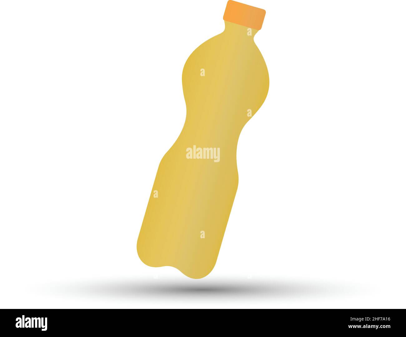 Plastic bottle vector on white background, concept Stock Vector Image ...