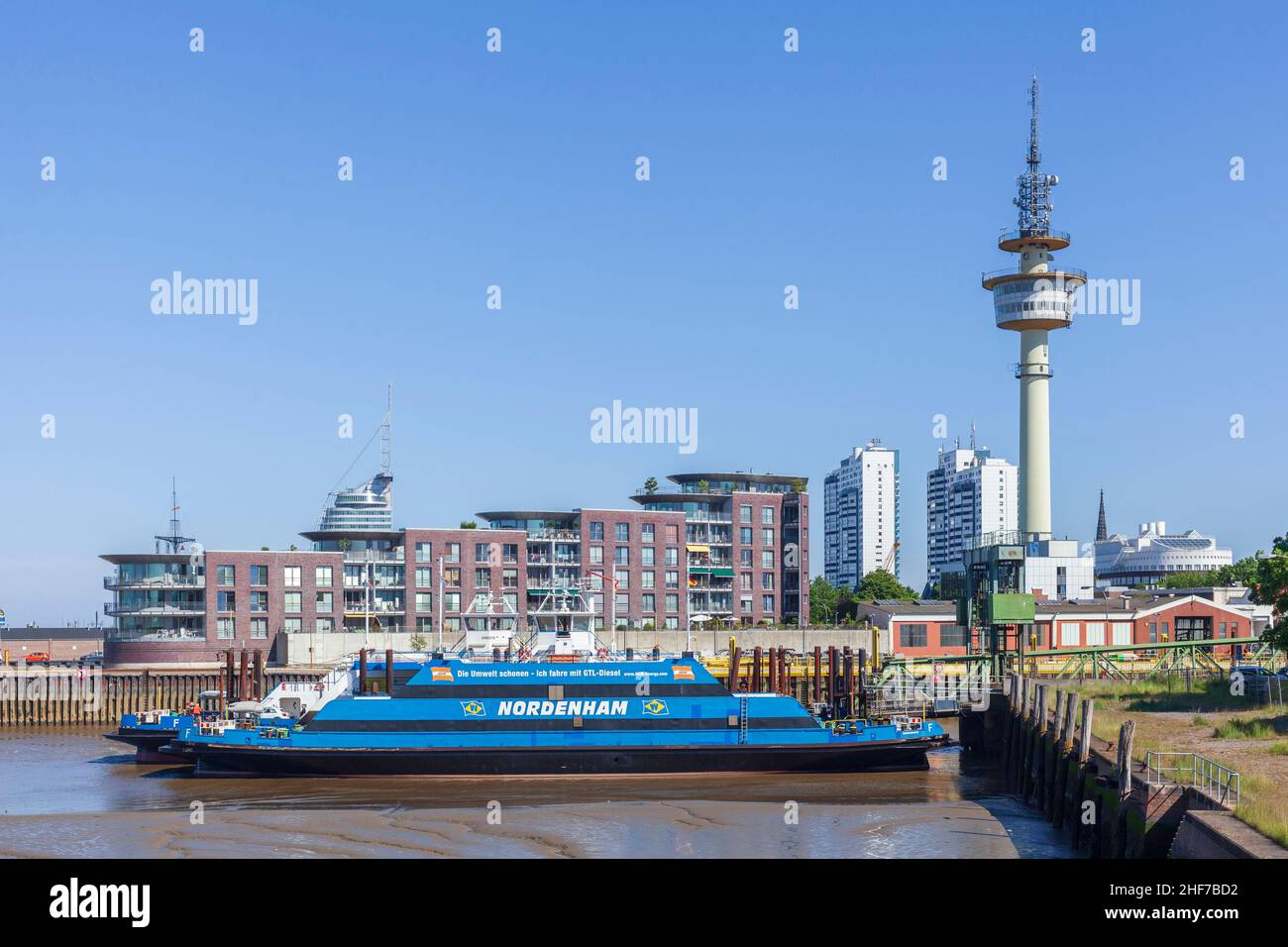 Germany, Bremerhaven, Bremen, town, exterior shot, Geeste, directional ...