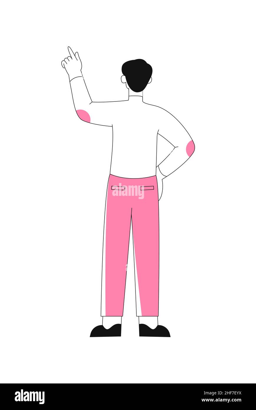 Cute office employee concept Stock Vector Image & Art - Alamy