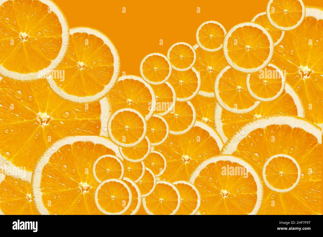 Illustration with multiple oranges Stock Photo - Alamy
