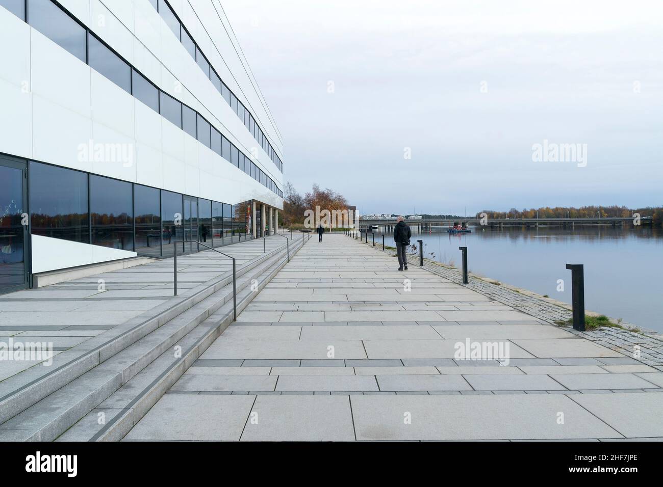 Sweden, Västerbottens Län, Umeå, university town, center, library ...