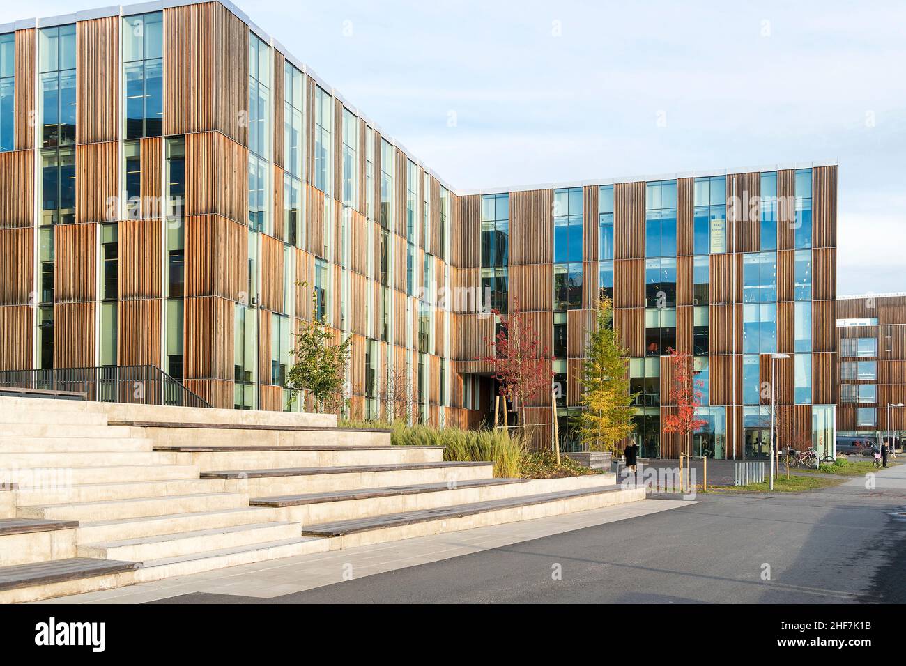 Sweden, Västerbottens Län, Umeå, university town, waterfront ...