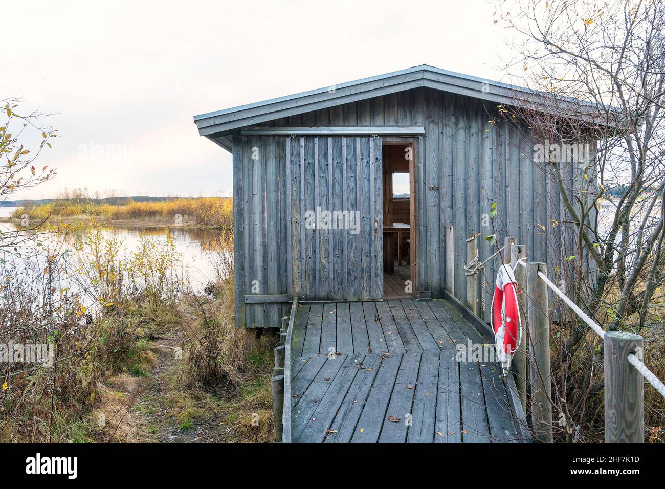 Sweden, Västerbottens Län, Umeå, Umeälvens Delta nature reserve ...