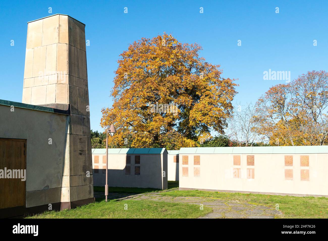 Sweden, Stockholm, Skogskyrkogården, cemetery, Unesco World Heritage ...