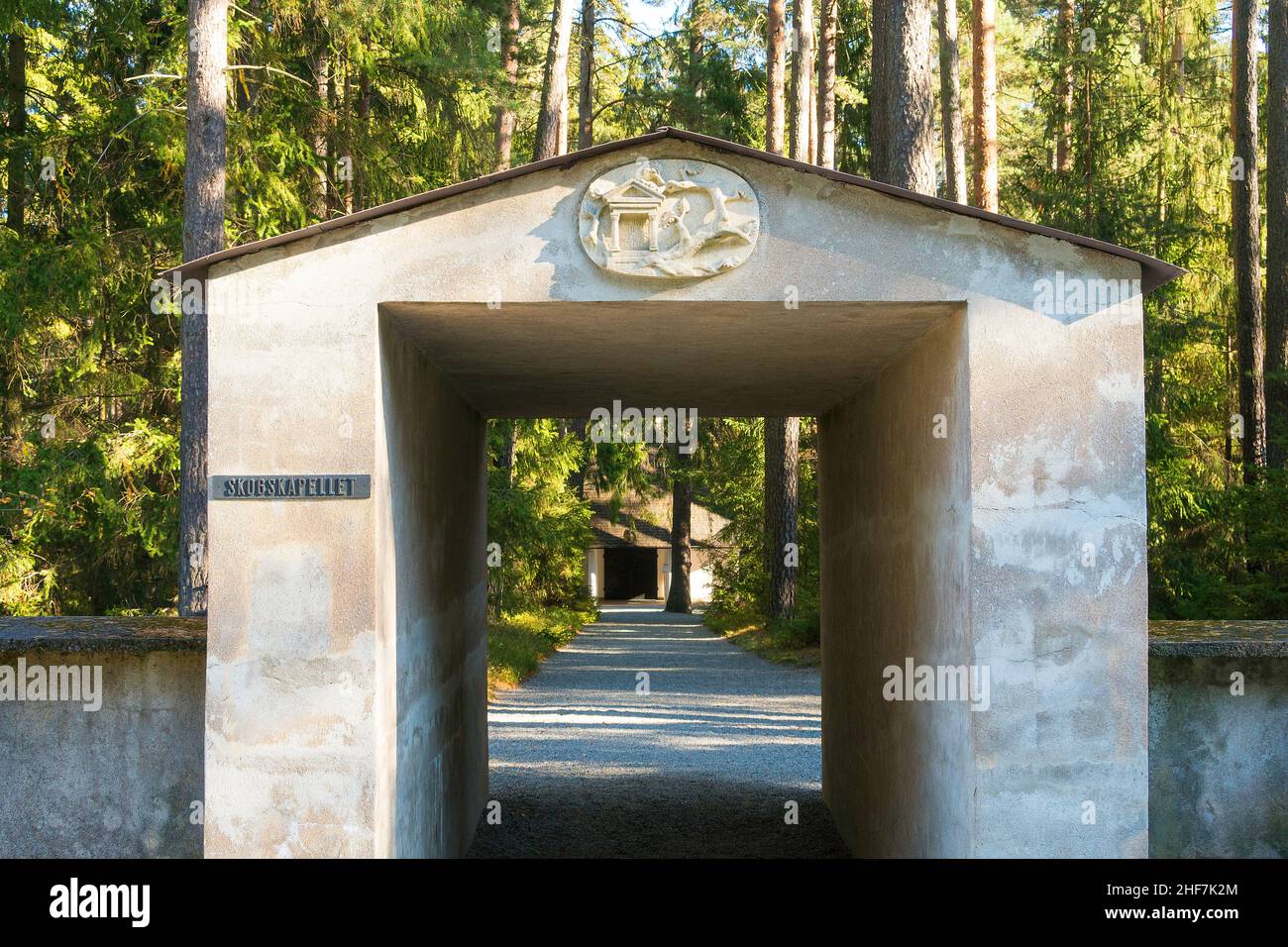Sweden, Stockholm, Skogskyrkogården, Cemetery, Unesco World Heritage ...