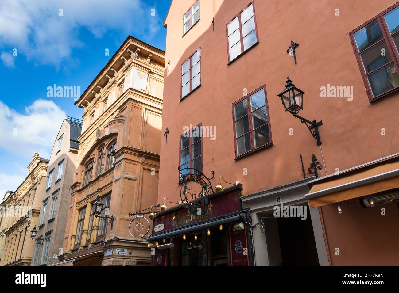 Sweden, Stockholm, Old Town, Stora Nygatan Stock Photo - Alamy