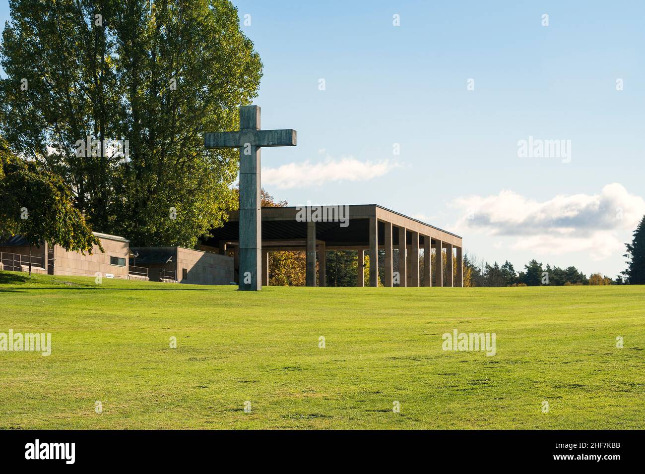Sweden, Stockholm, Skogskyrkogården, cemetery, Unesco World Heritage ...
