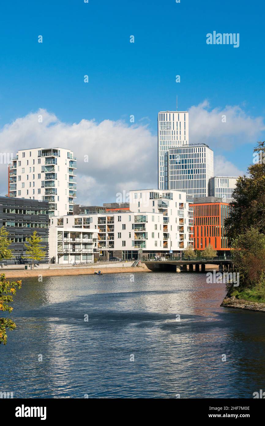 Sweden, Malmo, modern center Stock Photo - Alamy