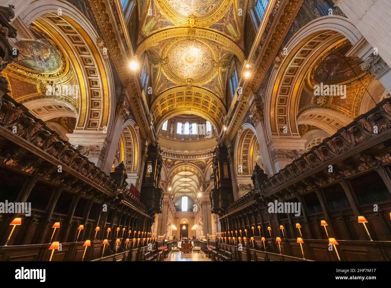 England, London, St. Paul's Cathedral, The Quire Stock Photo - Alamy
