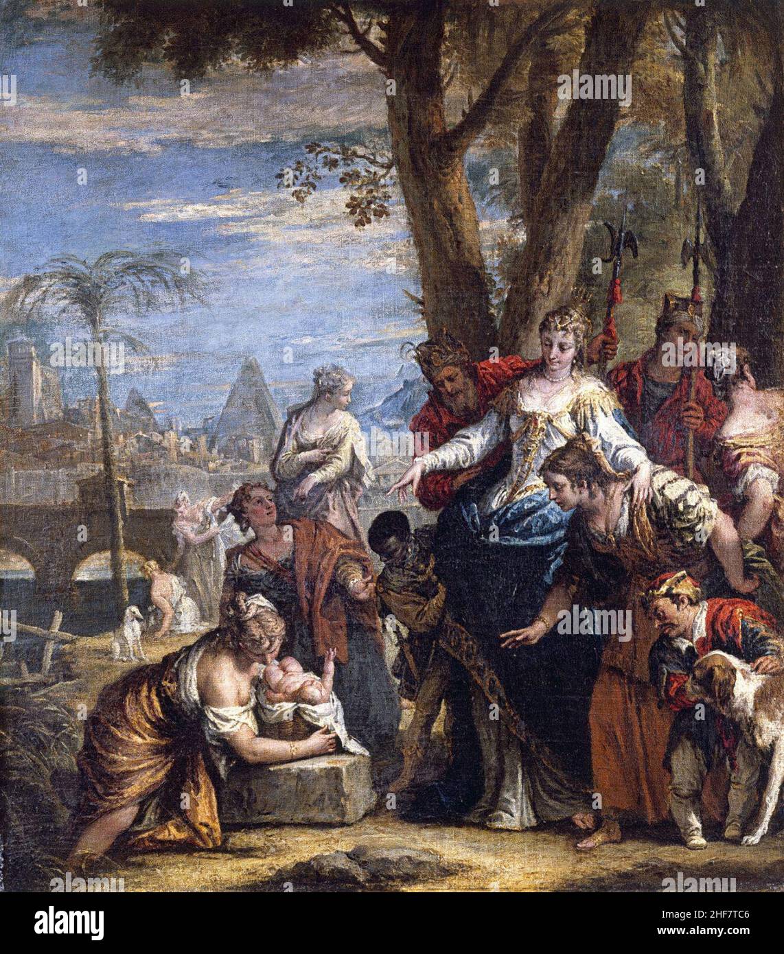 Sebastiano Ricci (Belluno 1659-Venice 1734) - The Finding of Moses ...