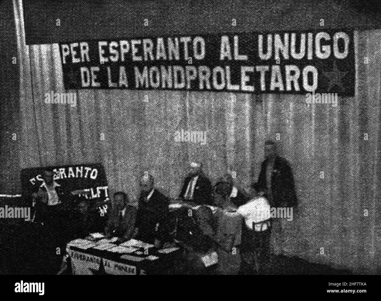 SAT-kongreso Parizo 1935 Stock Photo - Alamy