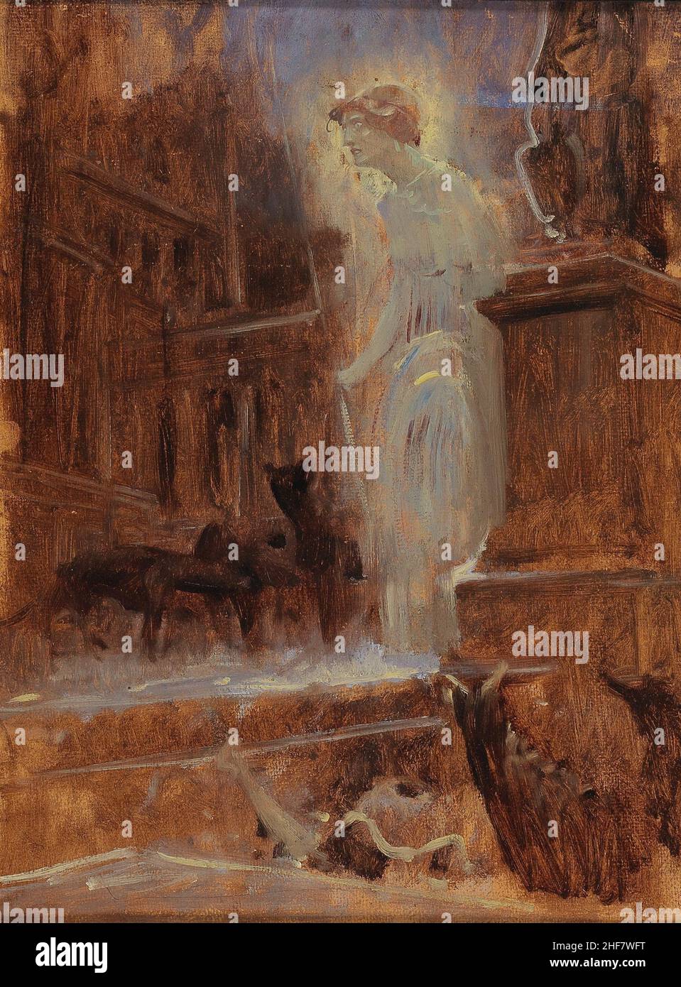 Adolf hirémy hirschl hi-res stock photography and images - Alamy