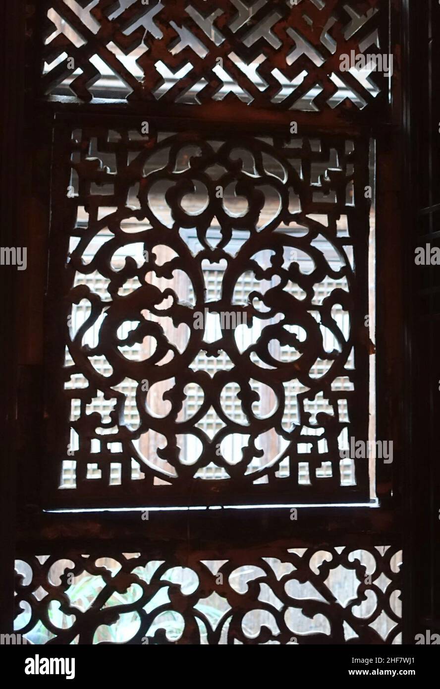 Screenwork - Yin Yu Tang House Stock Photo - Alamy