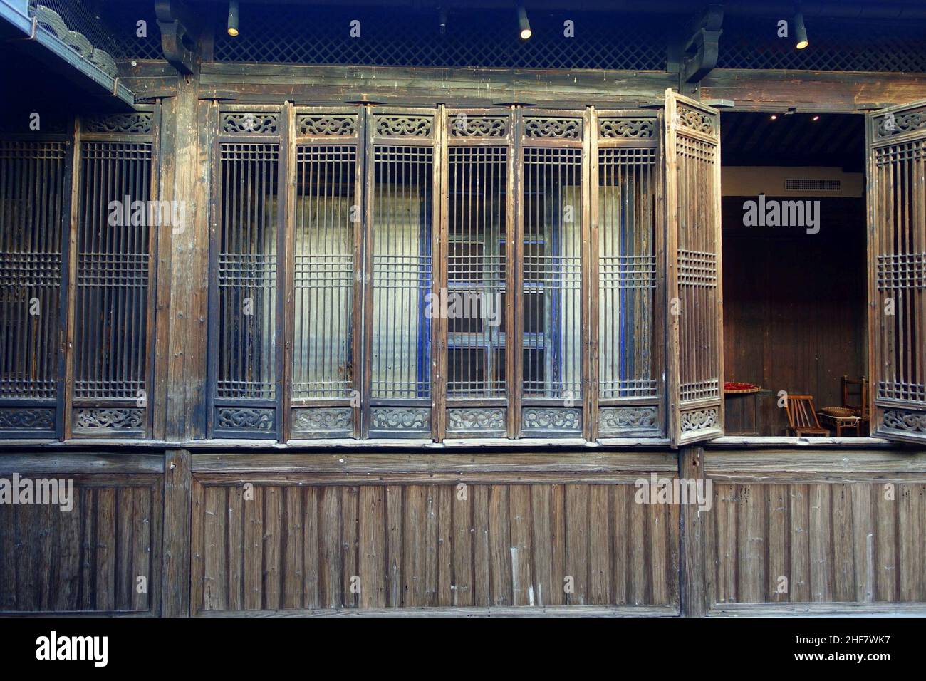 Screenwork - Yin Yu Tang House Stock Photo - Alamy