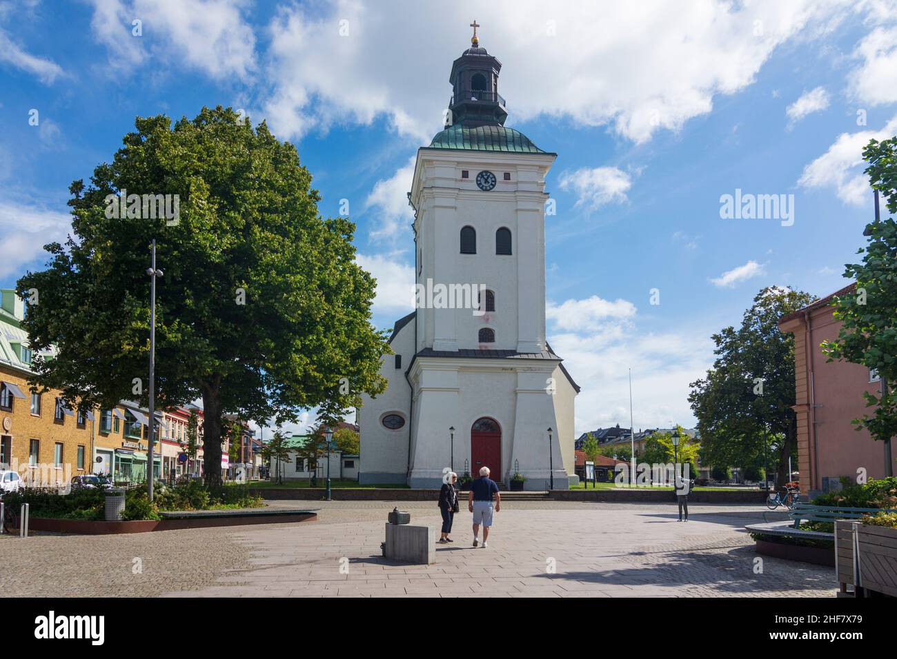 Varberg church in hallands lan hi-res stock photography and images - Alamy