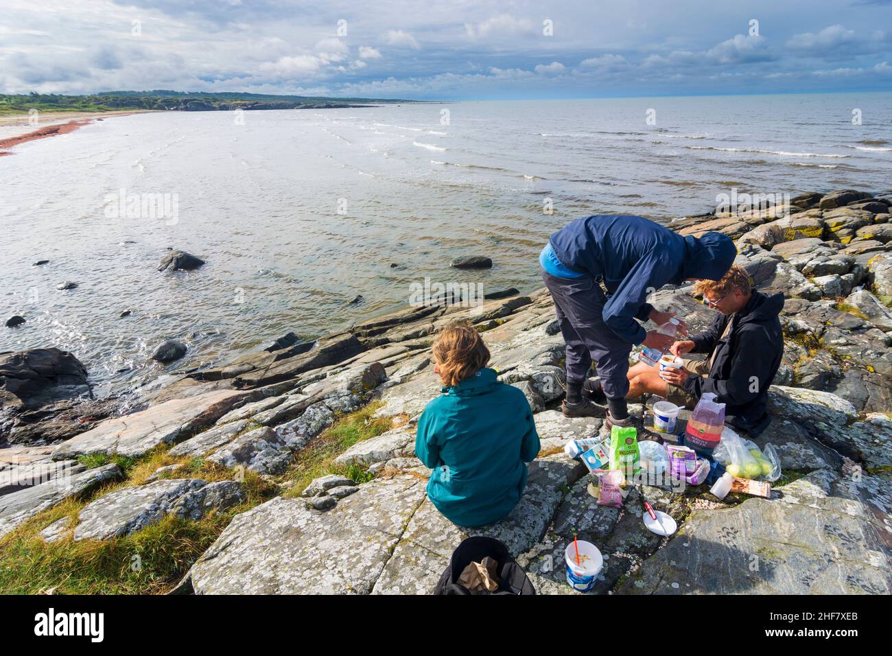 Shore and rocks at kattegat sea area hi-res stock photography and ...