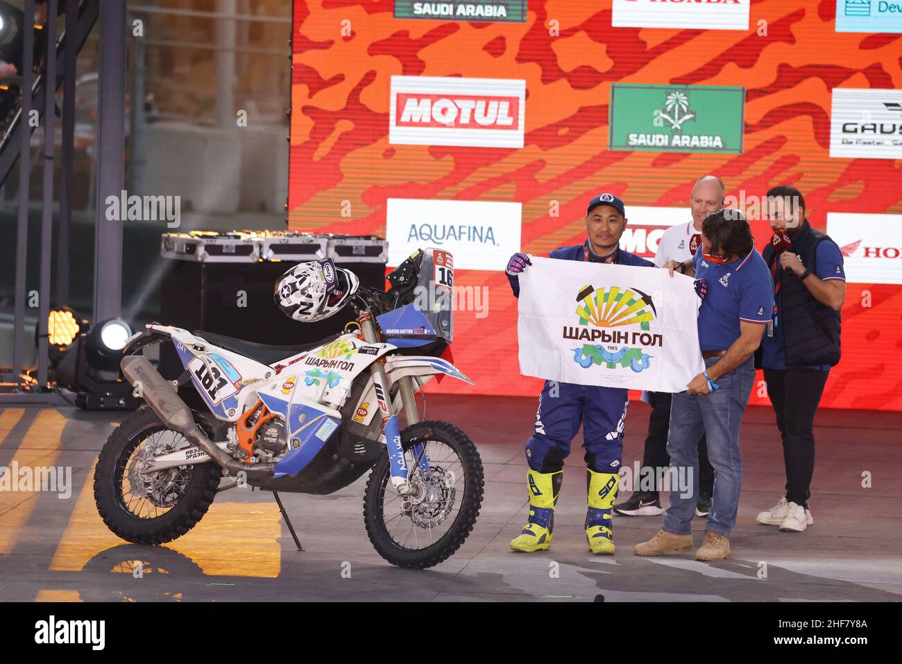 161 Baatar Battur (mng), Kuwait Motorsports Club, KTM 450 Rally, Moto ...