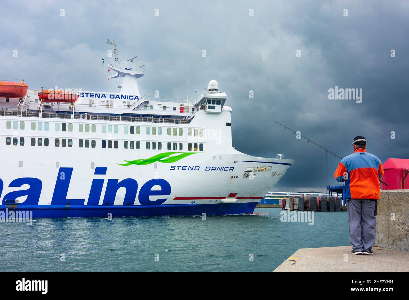 Ferry ship of stena line in frederikshavn hi-res stock photography and ...