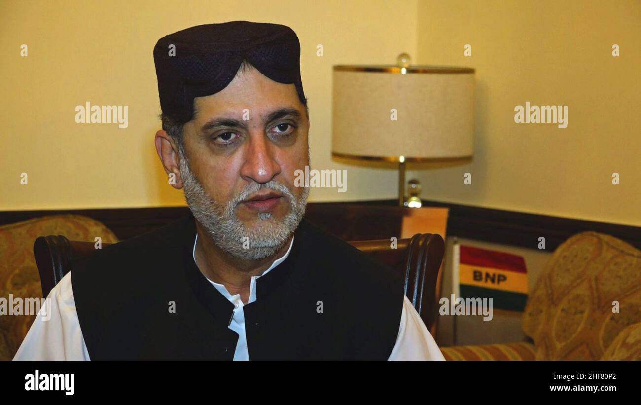 Sardar akhtar mengal hi-res stock photography and images - Alamy