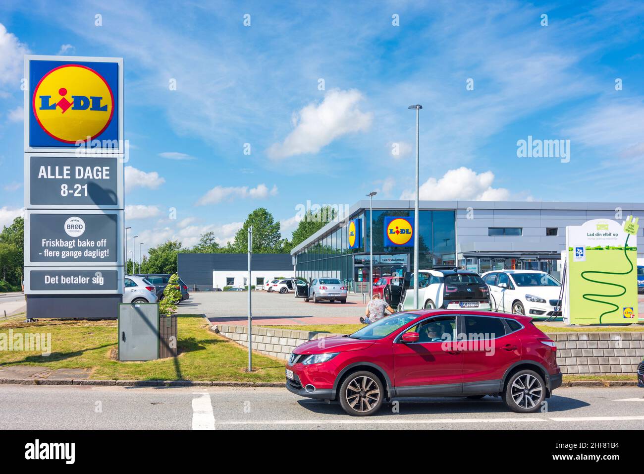 Lidl supermarket in aabenraa hi-res stock photography and images - Alamy